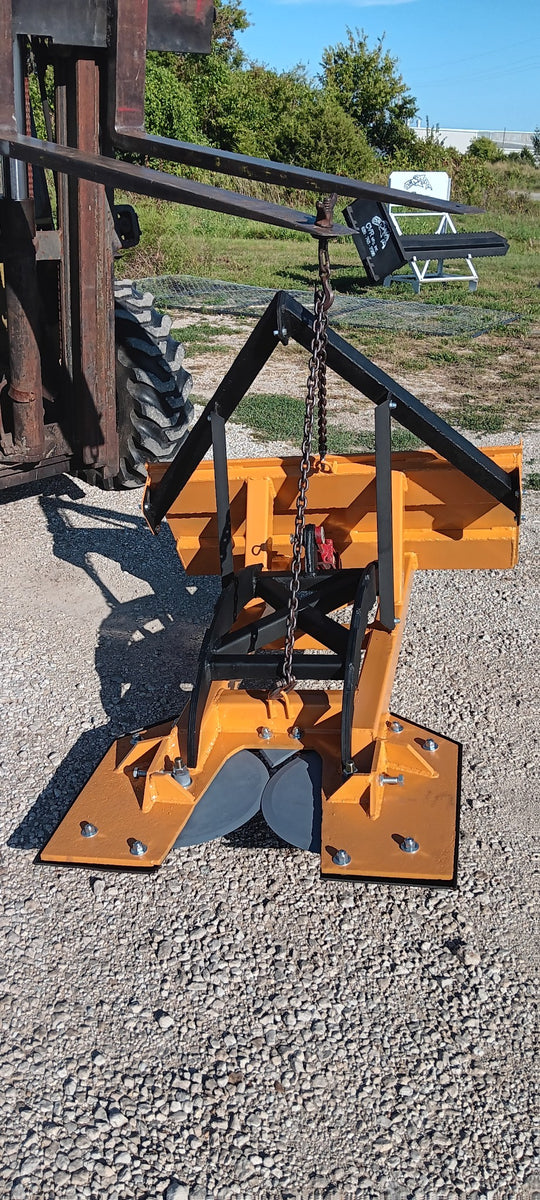 8 Inch Disk Tree Cutter with grapple and brush guard – CVR Manufacturing