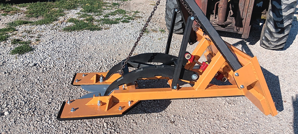 8 Inch Disk Tree Cutter with grapple and brush guard – CVR Manufacturing